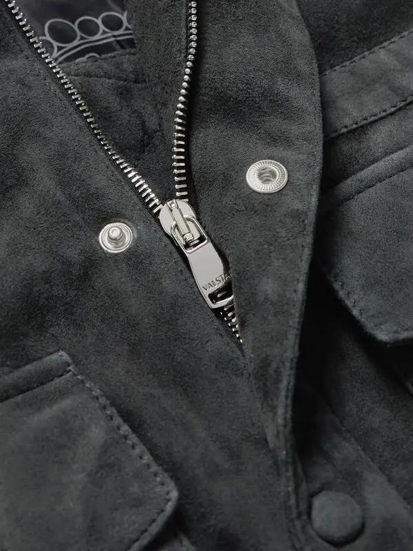 VALSTAR Robert Padded Suede Jacket