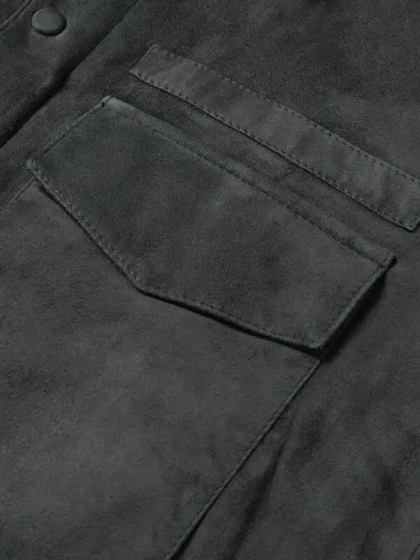 VALSTAR Robert Padded Suede Jacket