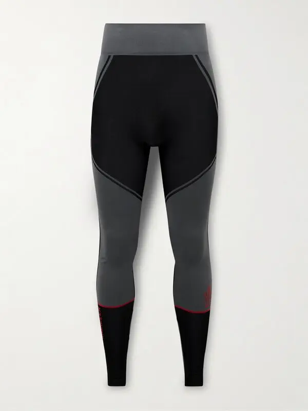 Moncler Stretch-knit Ski Base Layer - Black