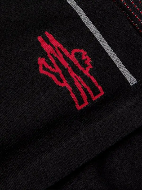 Moncler Logo-jacquard Stretch-knit Ski Base Layer