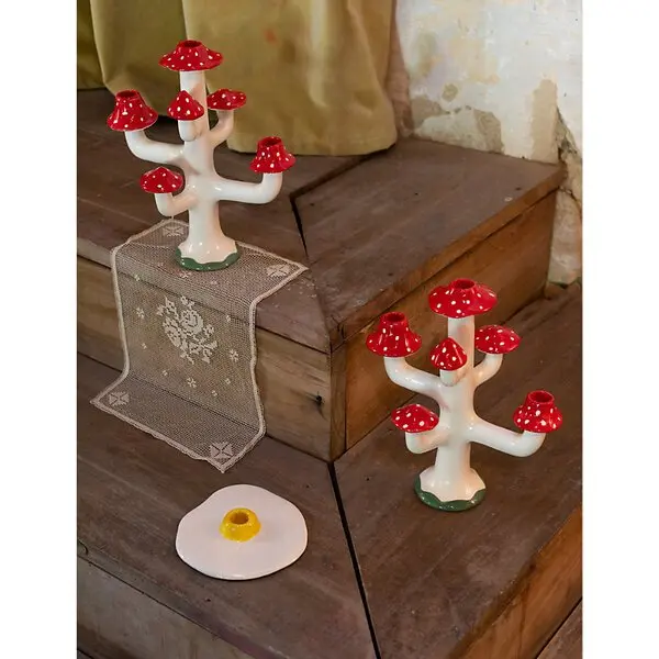 LAETITIA ROUGET Magic Champs Ceramic Candle Holder 30cm