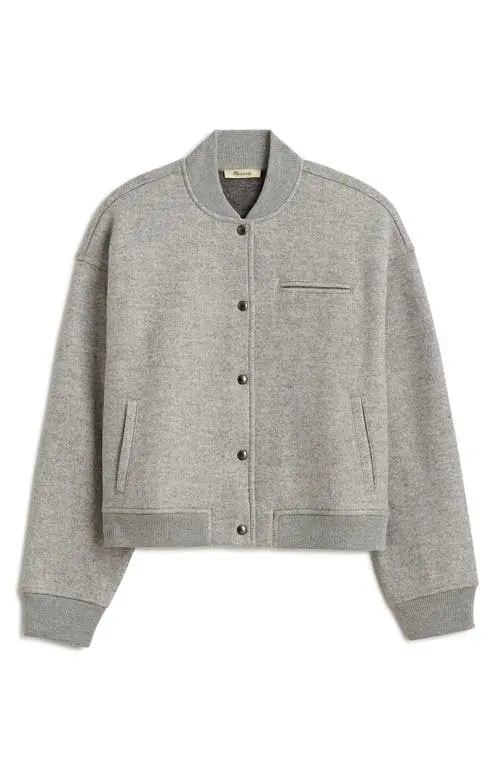 Madewell Knit Bomber Jacket
