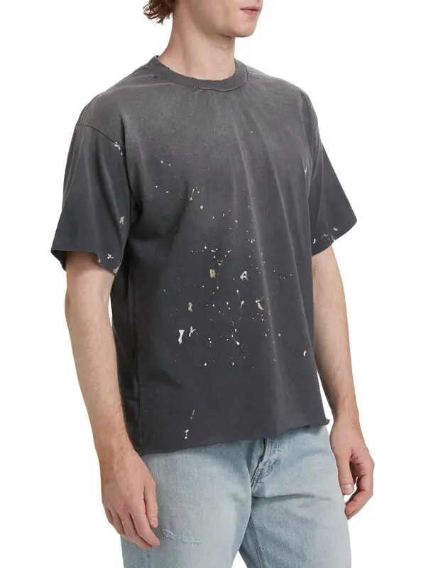 John Elliott Odeon Splatter Cotton T-shirt