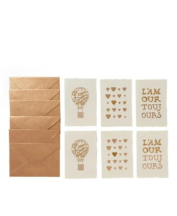 JULISKA L'amour Toujours Note Card Assorted Set Of 6