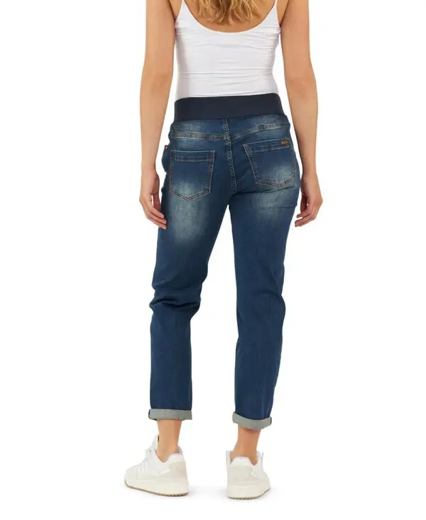 RIPE MATERNITY Baxter Boyfriend Jean - Indigo Fade