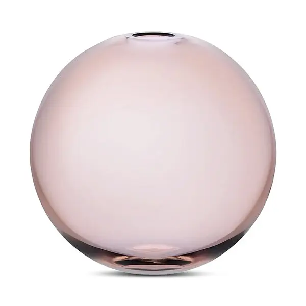NUDE GLASS Medium Mars Vase - Apricot