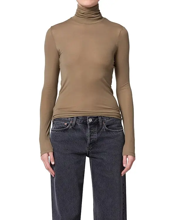 AGOLDE Pascale Turtleneck - Canopy