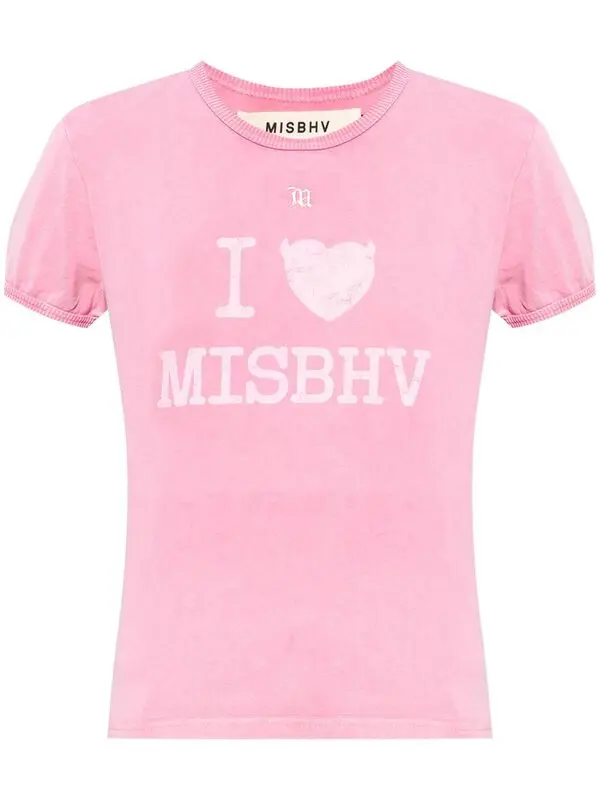 MISBHV Logo Print T-shirt