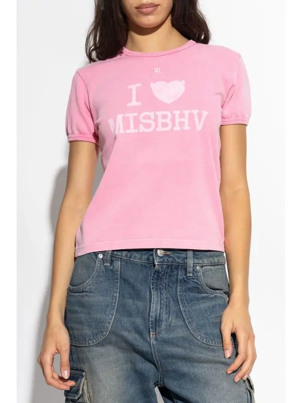 MISBHV Logo Print T-shirt
