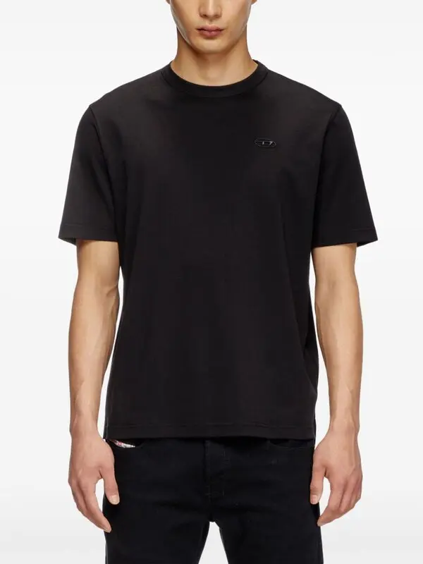 DIESEL® T-adjust-slits-r17 T-shirt - Black