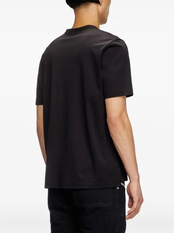 DIESEL® T-adjust-slits-r17 T-shirt - Black