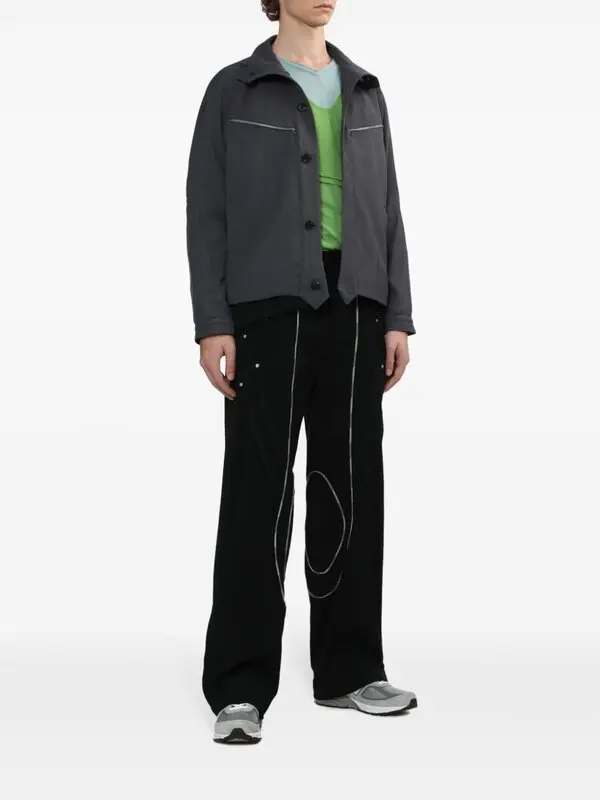 Kiko Kostadinov Ohne K-Dart Jacket In Grey - 74% Off | Editorialist