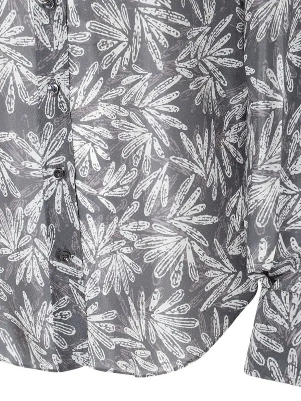 Brunello Cucinelli Floral-print Shirt