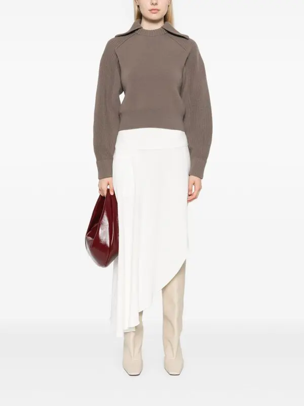 LANVIN Fine-knit Wool-cashmere Sweater
