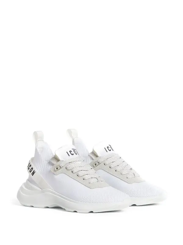 Dsquared2 Icon-strap Low-top Sneakers - White