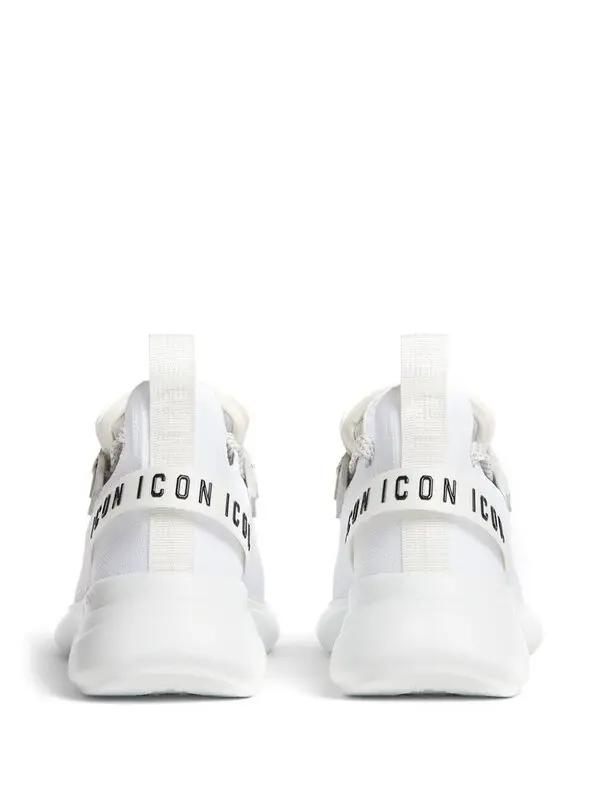 Dsquared2 Icon-strap Low-top Sneakers - White