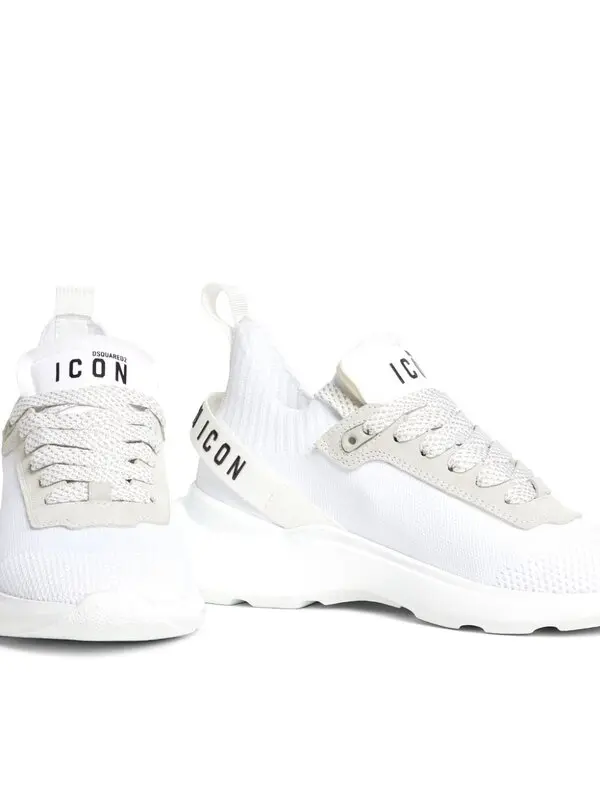 Dsquared2 Icon-strap Low-top Sneakers - White