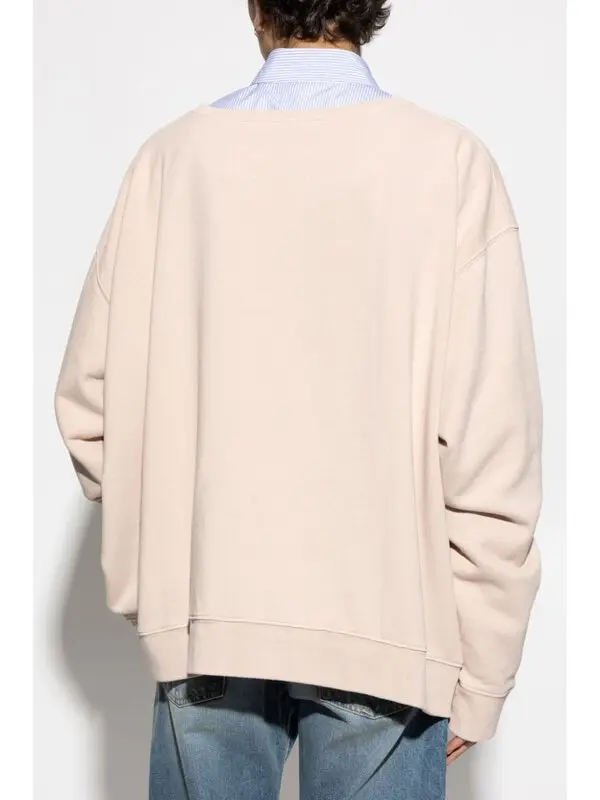MAISON MARGIELA Logo Embroidered Sweatshirt