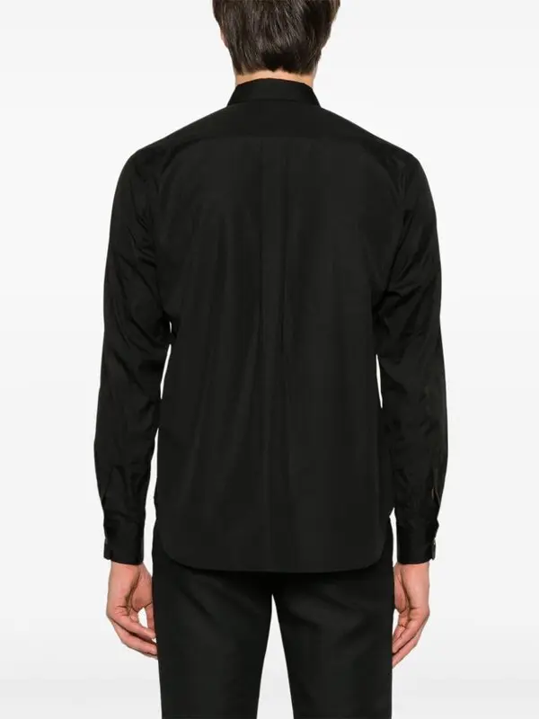 BLACK COMME DES GARÇONS Draped-detail Shirt