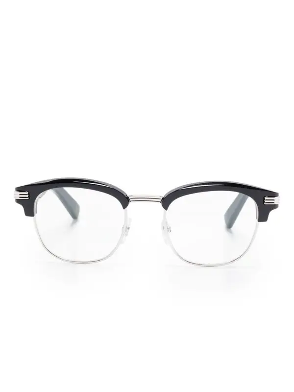 CARTIER Wayfarer-frame Glasses - Black