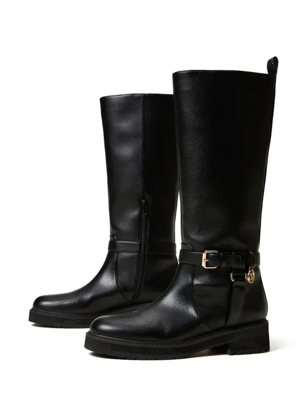 TWINSET 40mm Leather Tall Boots