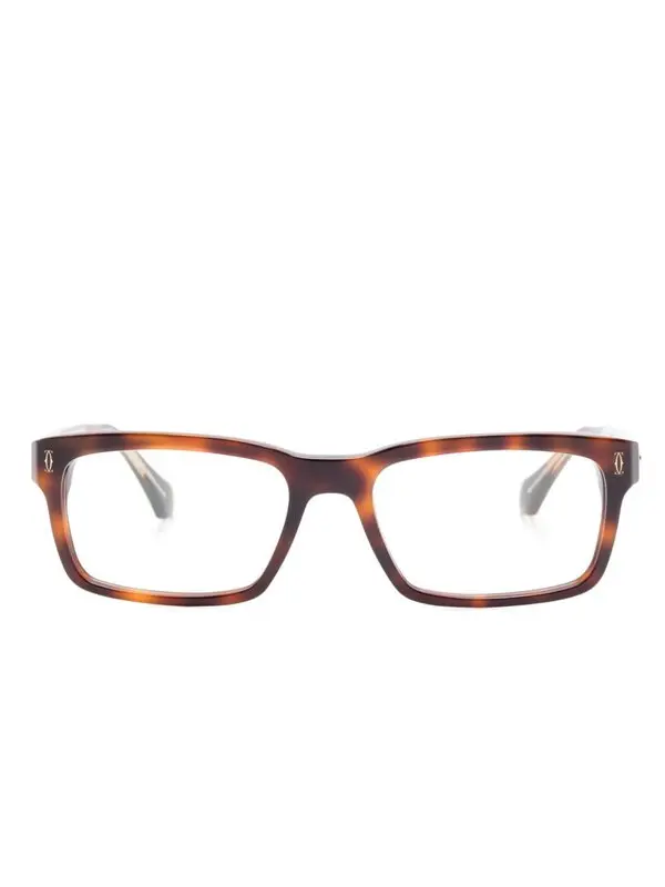 CARTIER Santos De Glasses - Brown