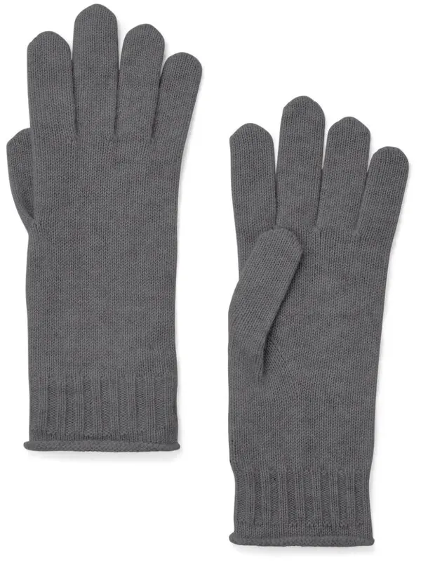 Chinti & Parker Knitted Gloves - Grey