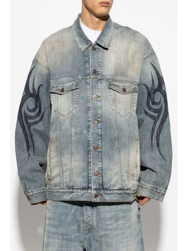 Balenciaga Y2k Denim Jacket