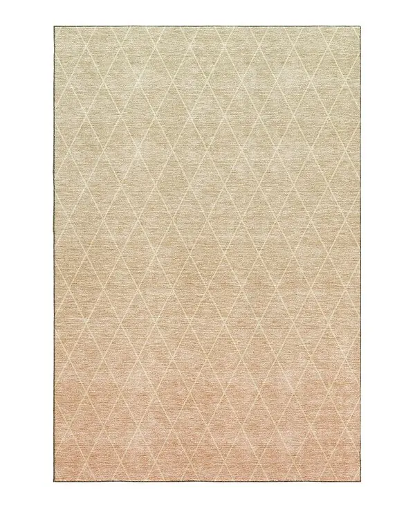 DALYN RUG COMPANY Dalyn Luxury Washable Lazio Lz2 Area Rug, 9' X 12 - Salmon