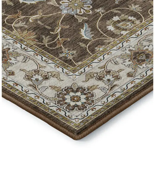 DALYN RUG COMPANY Dalyn Luxury Washable Hatay Hy1 Area Rug, 8' X 10 - Chocolate