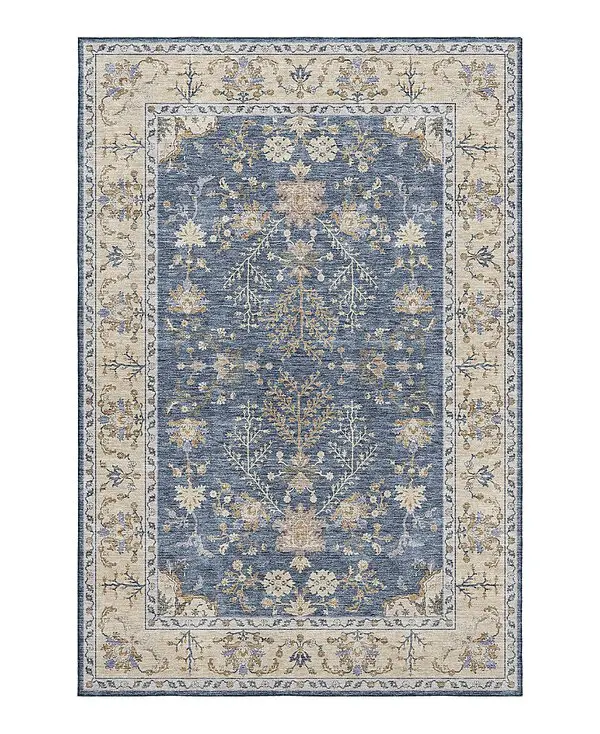 DALYN RUG COMPANY Dalyn Luxury Washable Hatay Hy9 Area Rug, 9' X 12 - Blue