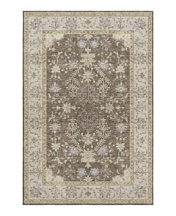 DALYN RUG COMPANY Dalyn Luxury Washable Hatay Hy9 Area Rug, 9' X 12 - Brown