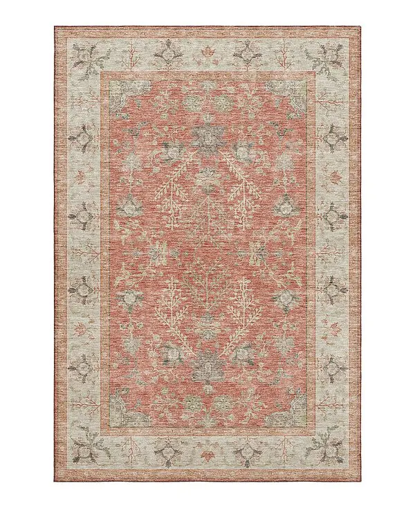 DALYN RUG COMPANY Dalyn Luxury Washable Hatay Hy9 Area Rug, 9' X 12 - Coral