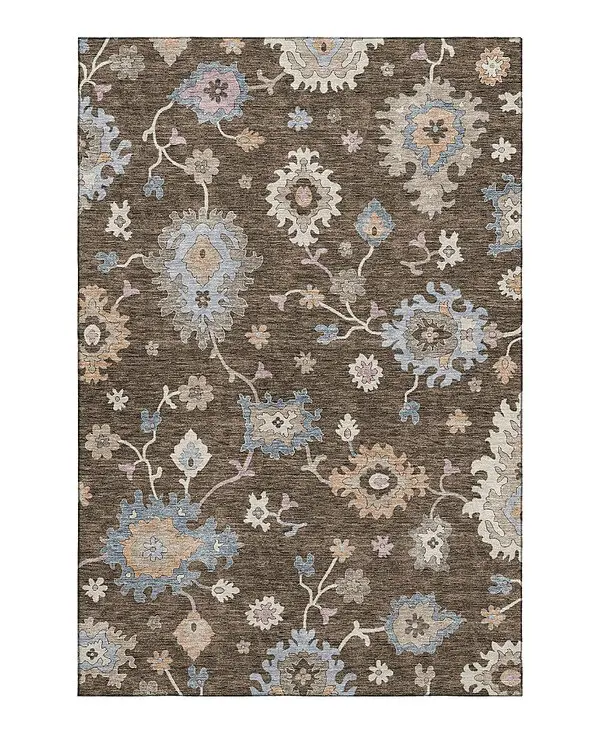 DALYN RUG COMPANY Dalyn Luxury Washable Hatay Hy4 Area Rug, 3' X 5 - Chocolate