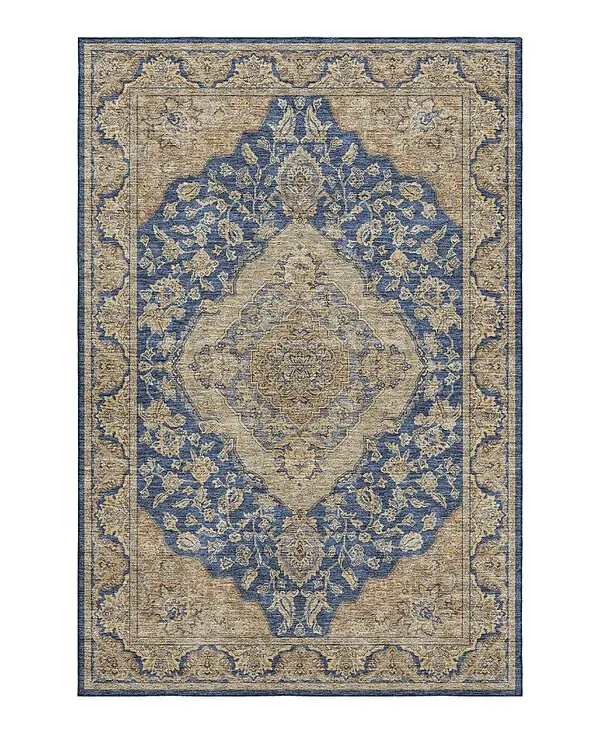 DALYN RUG COMPANY Dalyn Luxury Washable Hatay Hy3 Area Rug, 8' X 10 - Navy