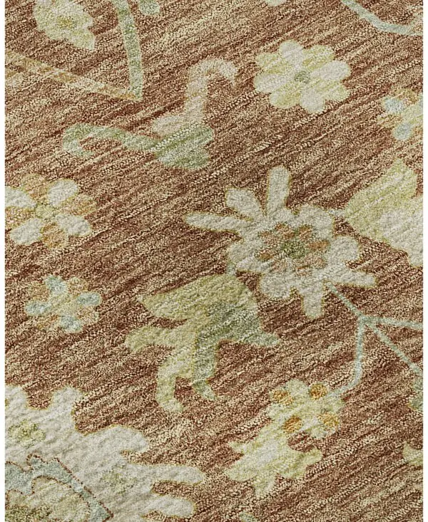 DALYN RUG COMPANY Dalyn Luxury Washable Hatay Hy2 Area Rug, 10' X 14 - Paprika