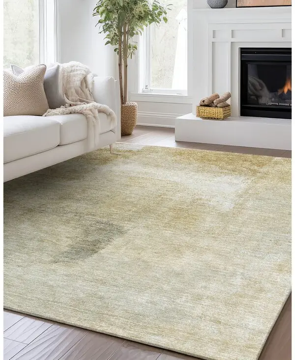 DALYN RUG COMPANY Dalyn Luxury Washable Trevi Tv5 Area Rug, 2'6 X 3'10 - Wheat
