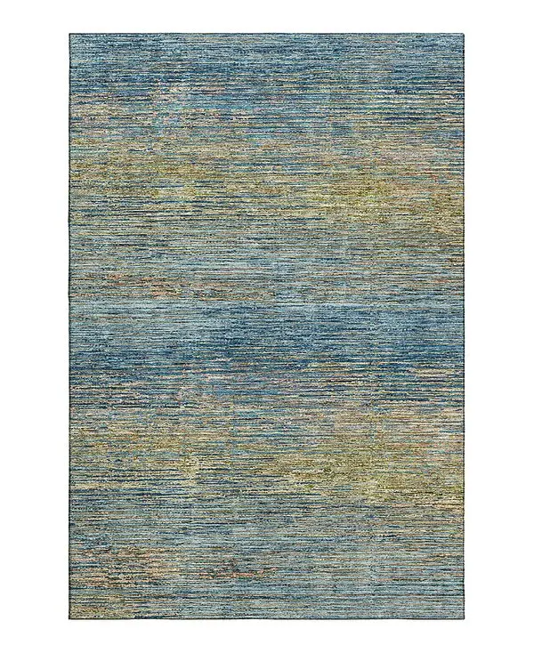 DALYN RUG COMPANY Dalyn Luxury Washable Trevi Tv1 Area Rug, 9' X 12 - Denim