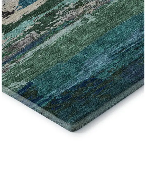 DALYN RUG COMPANY Dalyn Luxury Washable Trevi Tv8 Area Rug, 5' X 7'6 - Teal