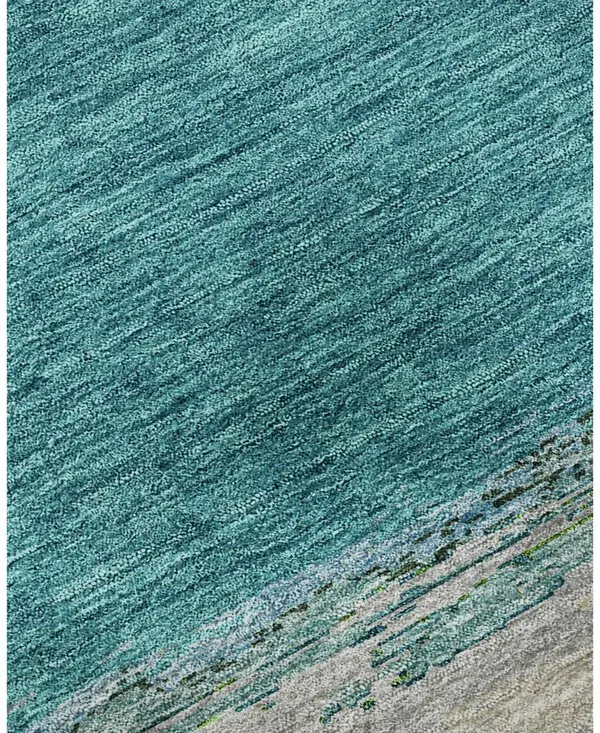 DALYN RUG COMPANY Dalyn Luxury Washable Trevi Tv8 Area Rug, 5' X 7'6 - Teal