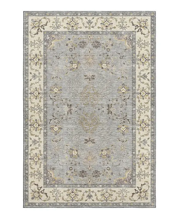 DALYN RUG COMPANY Dalyn Luxury Washable Hatay Hy9 Area Rug, 3' X 5 - Gray