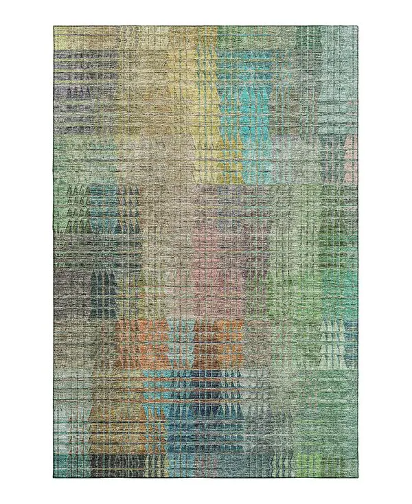 DALYN RUG COMPANY Dalyn Luxury Washable Trevi Tv6 Area Rug, 9' X 12 - Green