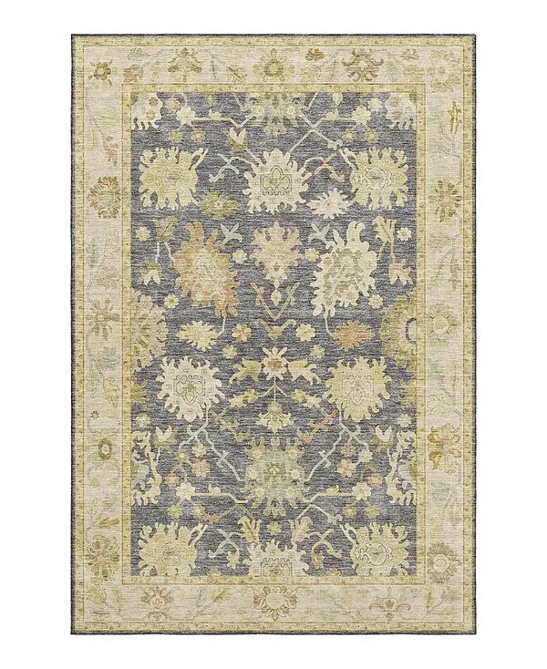 DALYN RUG COMPANY Dalyn Luxury Washable Hatay Hy2 Area Rug, 5' X 7'6 - Gray