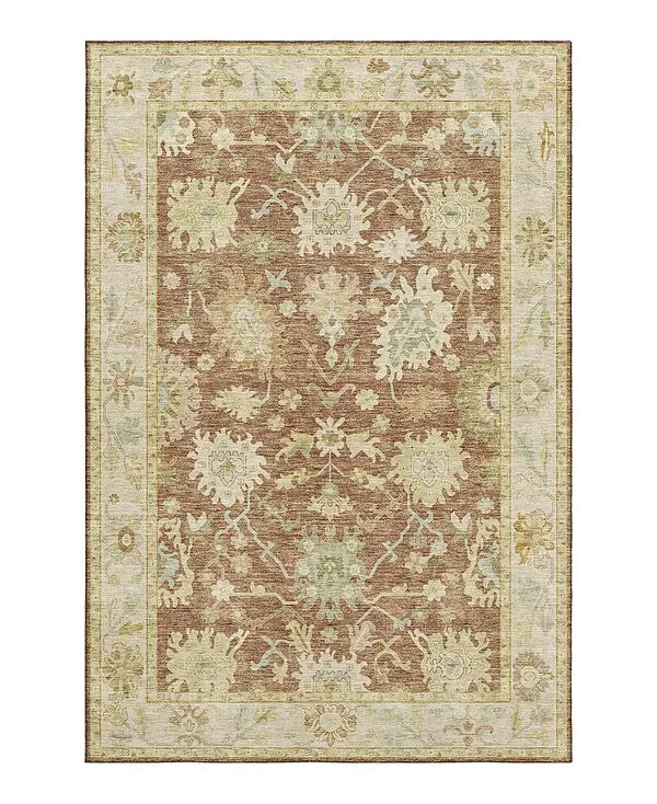 DALYN RUG COMPANY Dalyn Luxury Washable Hatay Hy2 Area Rug, 9' X 12 - Paprika