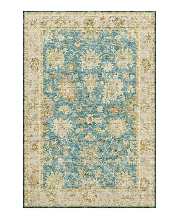 DALYN RUG COMPANY Dalyn Luxury Washable Hatay Hy2 Area Rug, 9' X 12 - Teal