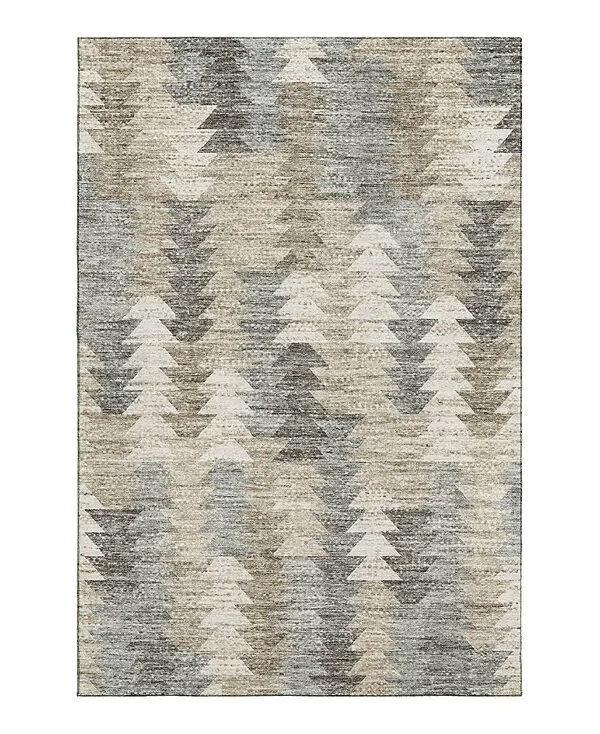DALYN RUG COMPANY Dalyn Luxury Washable Trevi Tv20 Area Rug, 5' X 7'6 - Taupe