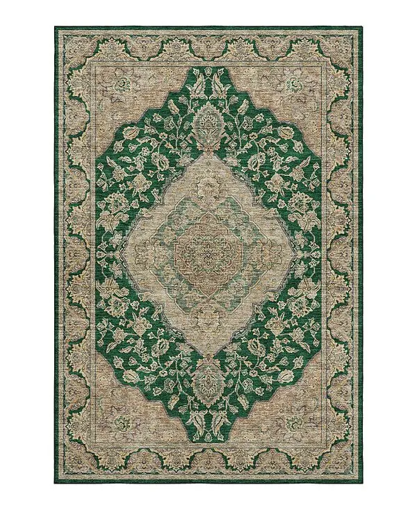 DALYN RUG COMPANY Dalyn Luxury Washable Hatay Hy3 Area Rug, 9' X 12 - Emerald