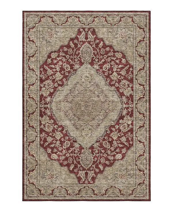 DALYN RUG COMPANY Dalyn Luxury Washable Hatay Hy3 Area Rug, 9' X 12 - Garnet