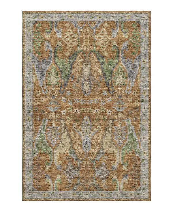 DALYN RUG COMPANY Dalyn Luxury Washable Hatay Hy6 Area Rug, 5' X 7'6 - Copper