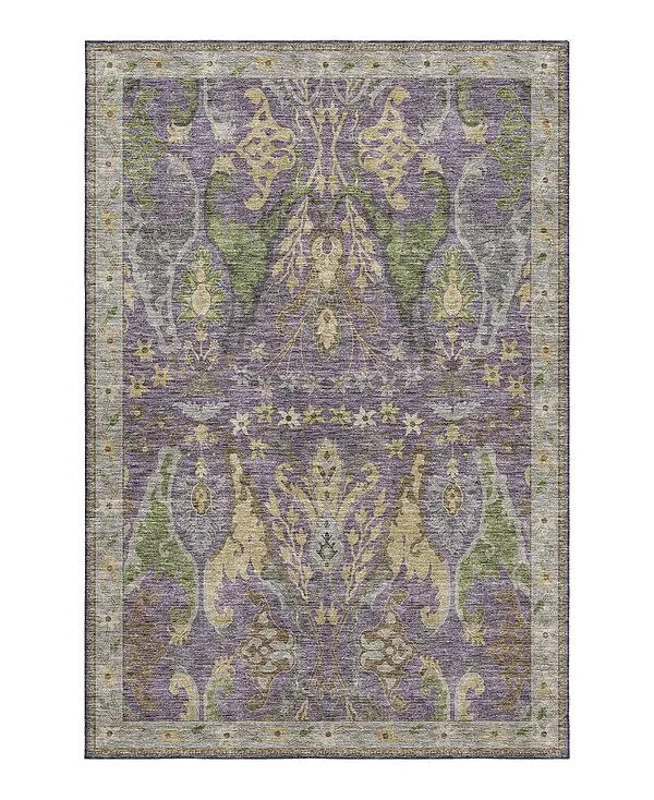 DALYN RUG COMPANY Dalyn Luxury Washable Hatay Hy6 Area Rug, 5' X 7'6 - Purple